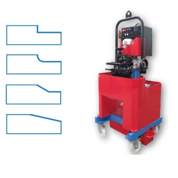 Smussatrice industriale a fresa con inserti ad avanzamento automatico Omca Art. 910 | Arroweld ...